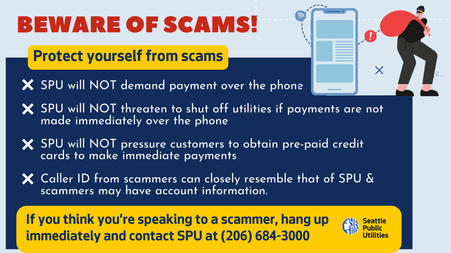 Scammers are Posing as Your Utility. Here’s How You Can Spot a Scam ...